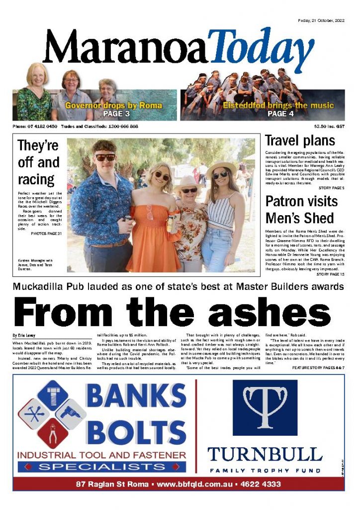 Maranoa Today - 21st October 2022 | Maranoa Today
