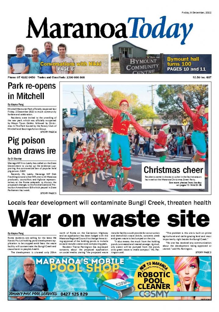 Maranoa Today - 9th December 2022 | Maranoa Today