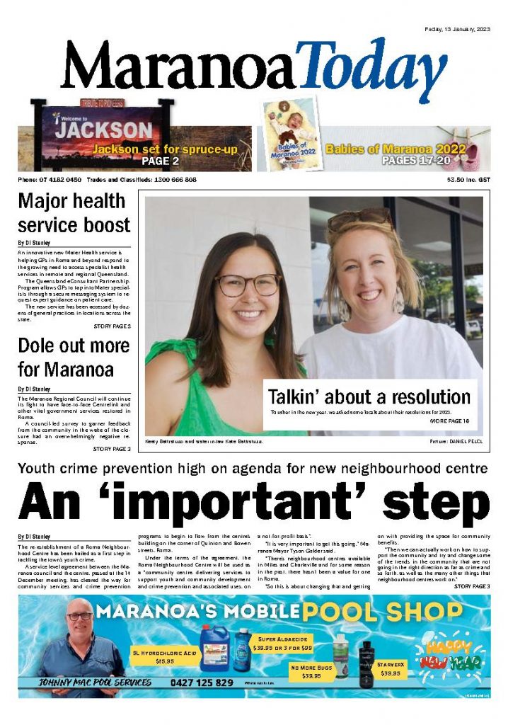 Maranoa Today - 13th January 2023 | Maranoa Today