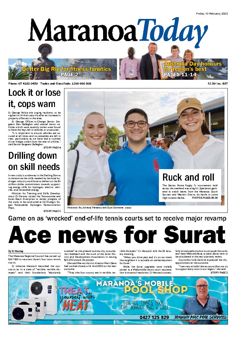 Maranoa Today - 10th February 2023 | Maranoa Today