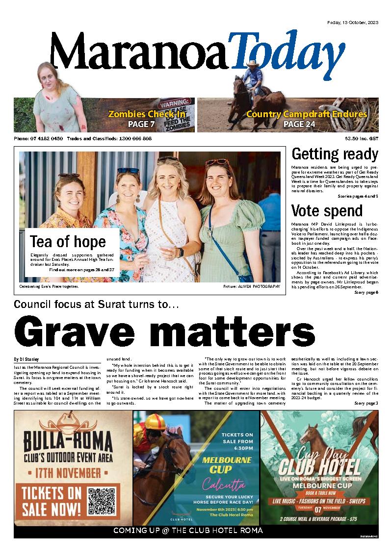 Maranoa Today - 13th October 2023 | Maranoa Today