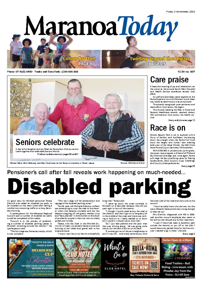 Maranoa Today - 3rd November 2023 | Maranoa Today