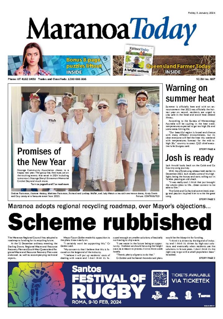Maranoa Today - 5th January 2024 | Maranoa Today