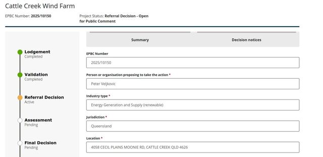 Wind farm's postcode snafu | Maranoa Today